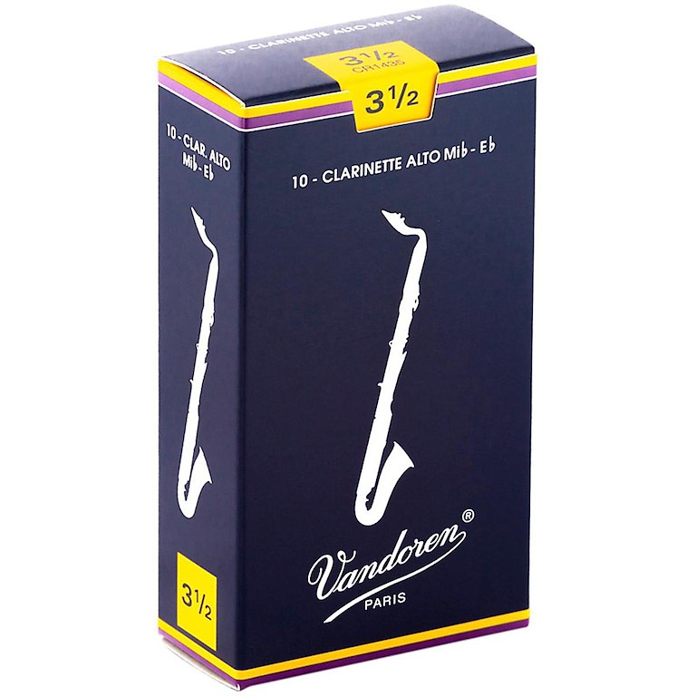 VANDOREN BOX OF 10 EB CLARINET REEDS N 3.5