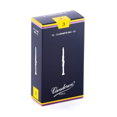 VANDOREN BOX OF 10 EB CLARINET REEDS N 3