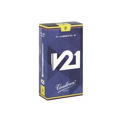 VANDOREN CLARINET REEDS BOX OF 10 V21 BB N 3