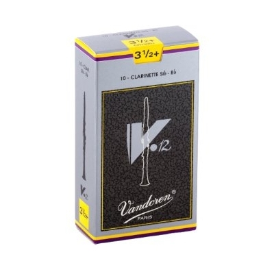 VANDOREN CLARINET REEDS BOX OF 10 V.12 BB N 3.5