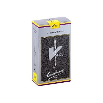 VANDOREN CLARINET REEDS BOX OF 10 V.12 BB N 2.5