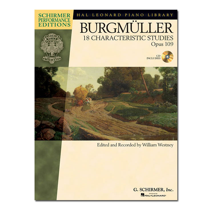 JOHANN FRIEDRICH BURGMÜLLER – 18 CHARACTERISTIC STUDIES