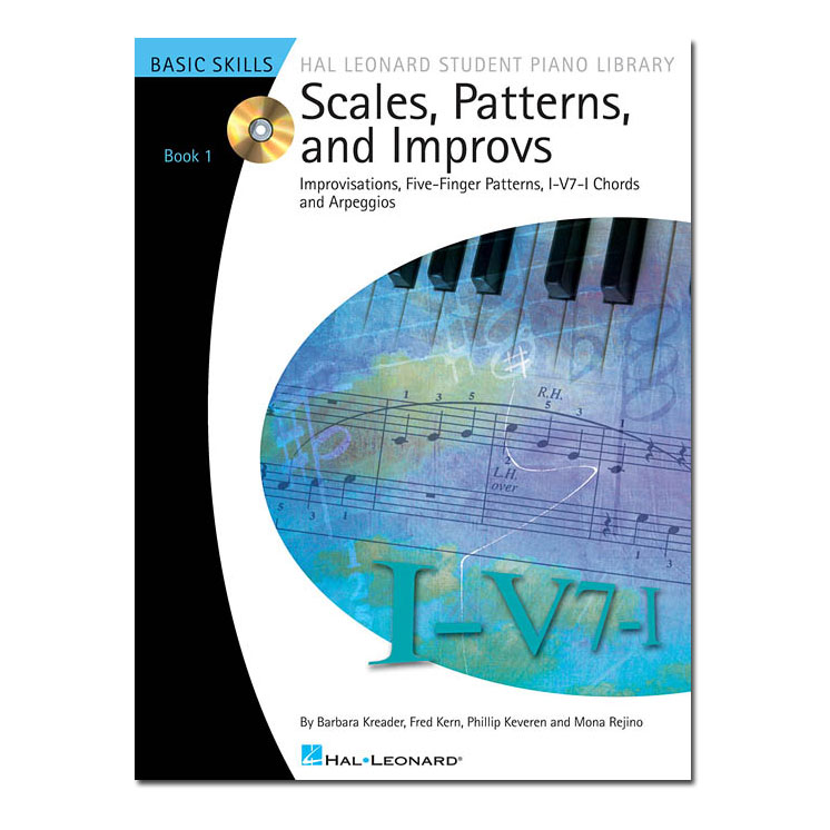 SCALES, PATTERNS AND IMPROVS - BOOK 1 - BOOK/CD PACK