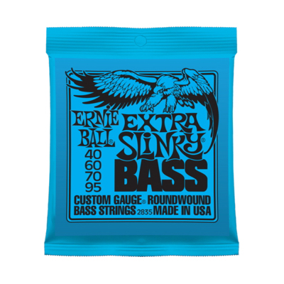 ERNIE BALL BASS EXTRA SLINKY 0.40-0.95 ŽICE ZA ČETVOROŽIČANU ELEKTRIČNU BAS GITARU