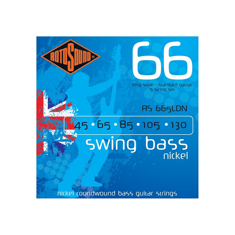 ROTOSOUND SWING BASS STANDARD NICKEL 045-130