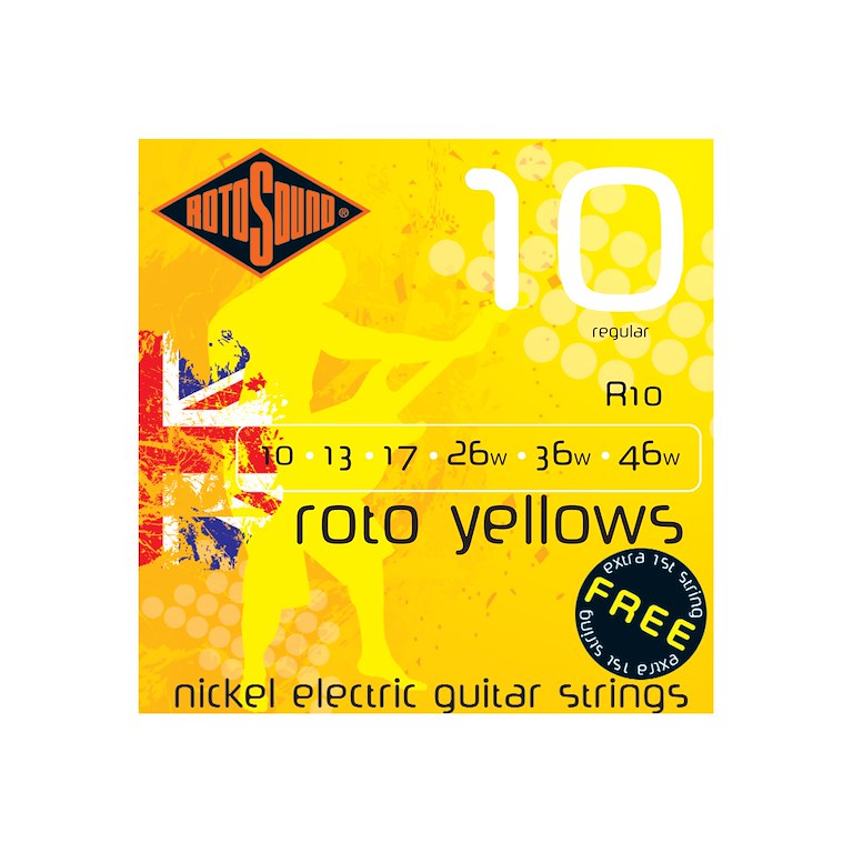 ROTOSOUND NICKEL REGULAR 010-046