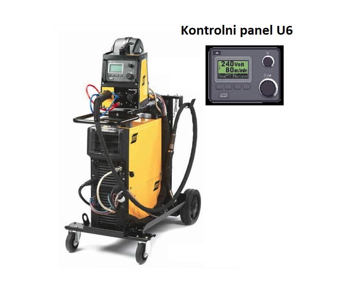 ESAB aparat za varenje Aristo Mig 4004i Pulse U6 - KOMPLET - CO2 MIG MAG 400 A