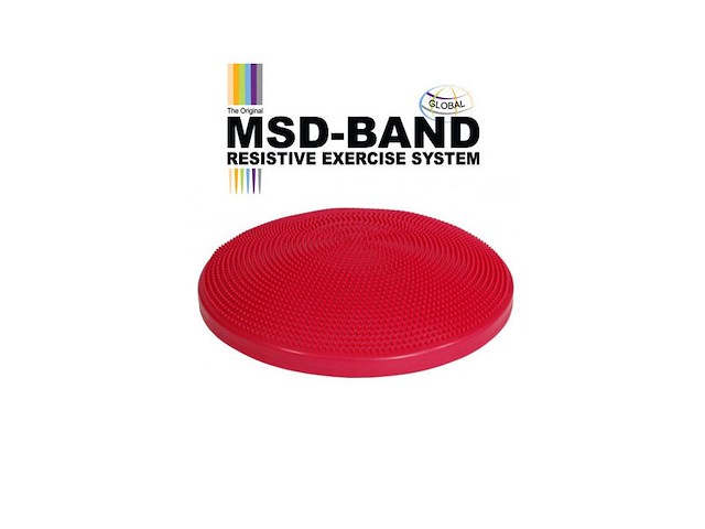 MSD Balance Trainer, balanser disk, crveni