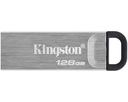 KINGSTON 128GB DataTraveler Kyson USB 3.2 flash DTKN/128GB sivi