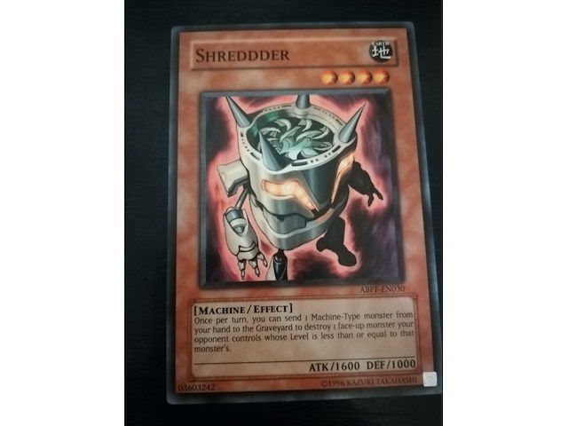 Yu-GI-OH!- Shreddder