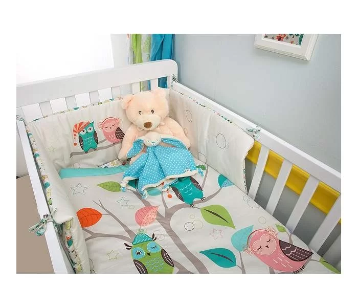 Posteljina za bebe Set 3 Dela – Sova
Posteljina za bebe Set 3 Dela – Sova