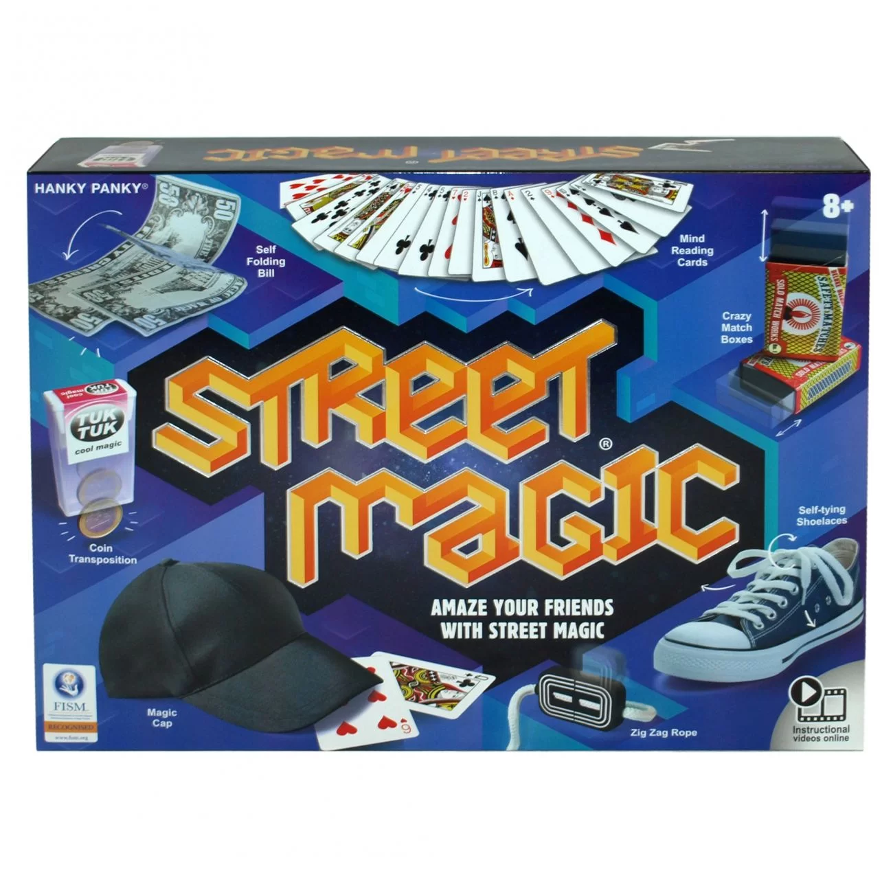 Set za mađioničarskog pribora – street magic
Set za mađioničarskog pribora – street magic