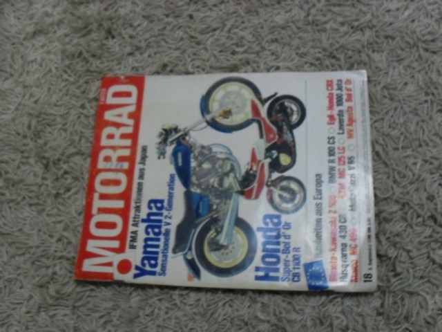 MOTORRAD - SEPTEMBER 1980.