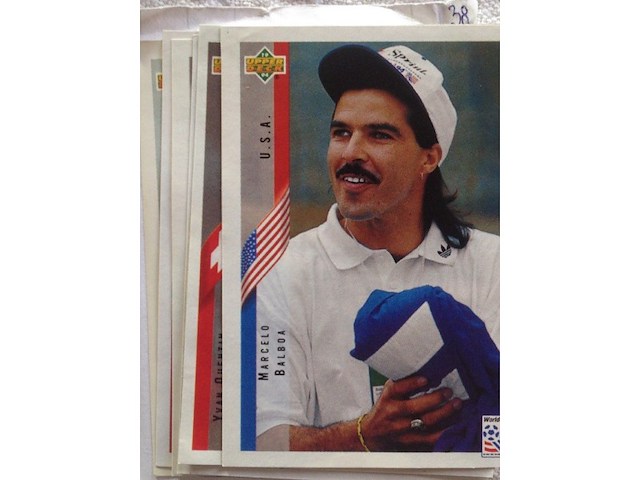 World Cup USA 94, Upper Deck, sličice vađene 1 po izbo