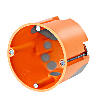 Uzidna dozna sa gumenim uvodima Ø68x61mm, oranž, M20
1VE = 25 pcs.