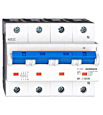 Aut. osigurač 80A/C/3+N 20kA(IEC/EN 60898)
Serija BR, Nazivna prekidna moć 20kA, Standard proizvoda EN 60947-2:2006 + A1:2009 + A2:2013,EN 60947-2:2017 + A1:2020,EN 63000:2018