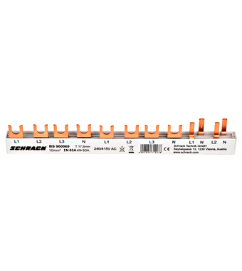 Sab., 1xRCCB 4-pole, 1xMCB 3+N, 2xMCB 1+N/1 MW, 10MW,10mm²
,1TE ,10mm2, komplet