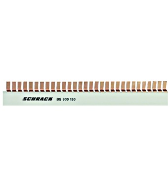 Sabirnica sa štiftom 6mm, 16 mm²/9mm/L1/L2/L3/1m
Pinbusbar, TE= 9mm, 3 x 1-pole, break-out and can be combined with BS990151, shortenable on both sides