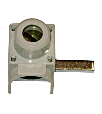 Priključna stezaljka 6-50mm²/štift/90°/kratka