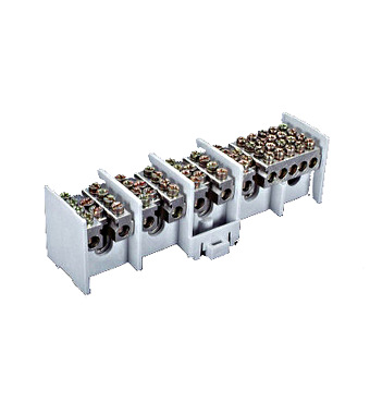 Razvodna stezaljka 25mm², 4-polna, 3x4x16mm² + 1x12x16mm²
4-polna distribucijska stezaljka tip "A", za bakrene vodiče, dovod (po polu): 1x25mm² | odvodi: tri pola s 4 odovda od 16mm² + jedan pol ...