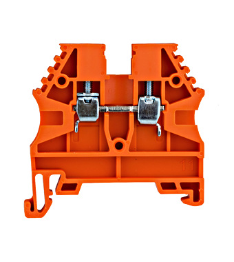 Redna stezaljka (klema) 2,5mm² ORANŽ