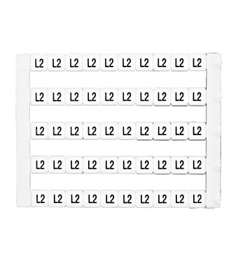 Označna pločica L2 (50 brojeva) tip DY5
Kompatibilne sa svim stezaljkama serije IK6