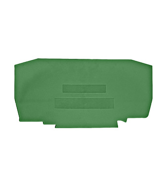 Završna pločica 10mm², zelena za tip YBK