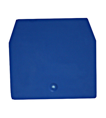Završna pločica 70 mm², plava