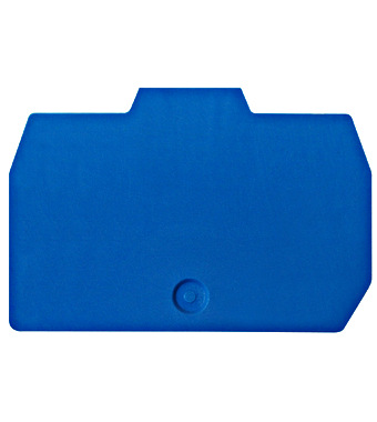 Završna pločica 2,5mm², plava