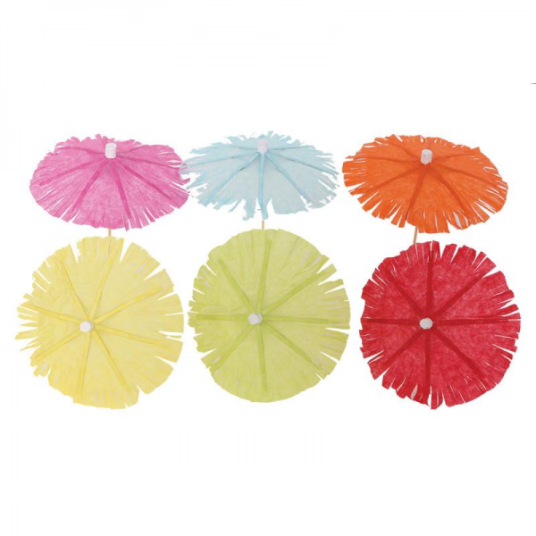 PARTY Pastel Paper parasol pick 95660