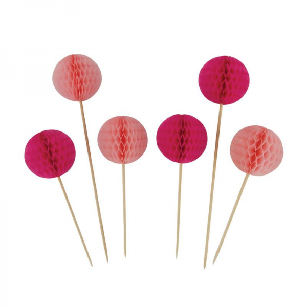 PARTY Rose Honeycomb pick 95650