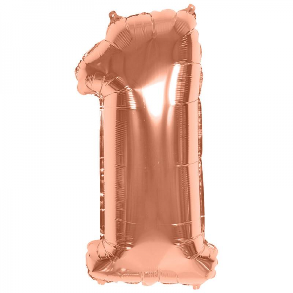 PARTY Rose-Gold Baloon No.1 95666