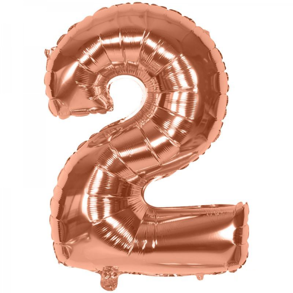 PARTY Rose-Gold Baloon No.2 95669