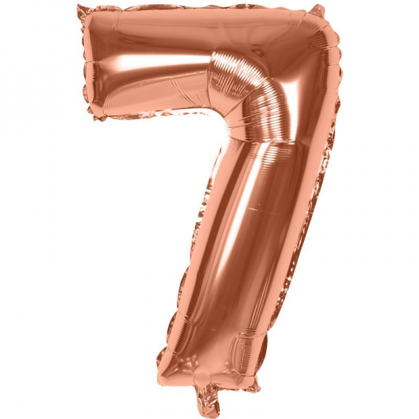 PARTY Rose-Gold Baloon No.7 95684