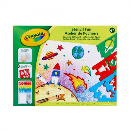 Crayola crayola stencil fun set ( GA256276 )