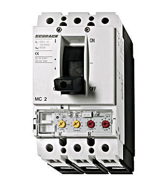 Kompaktni prekidač snage, Tip ME, 3P/140A/100kA, MC2
s elektroničkom zaštitom elektromotora