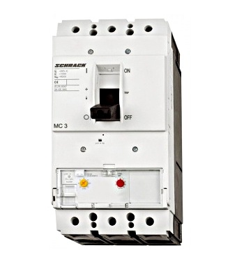 Kompaktni prekidač,MC3,3p,In=400A,50kA,zaš. jedinica A
Zaštita instalacija i kablova