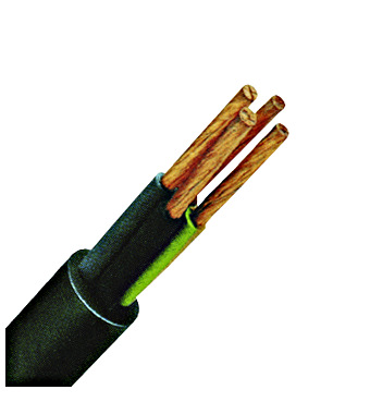 PVC-om izol.kabl za srednja meh.opt. YMS -J 3x1,5mm² sv.sivi
.