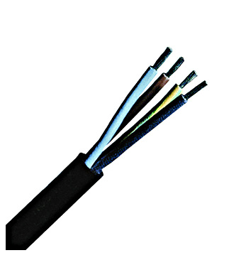 Laki gumeni kabl H05RR-F 2x0,75, crni
.