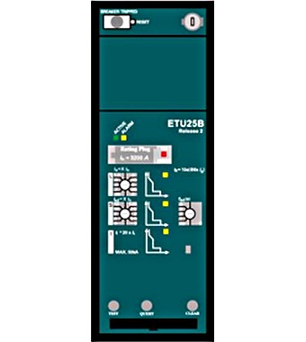 Elektronski relej ETU25B sa zaštitnom funkcijom LSI
Veličina 1,2,3