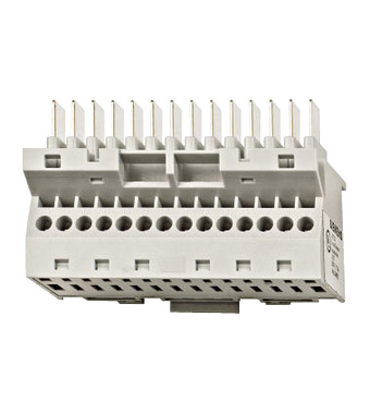 Priključci pomoćnog provodnika - razvodnik za MO
Veličina 1,2,3, Rezervni pribor pomoćni utični konektor