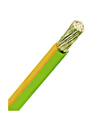 Bezhalogeni jednožilni provodnik H07Z-K 1,5mm², žuto/zeleni
.