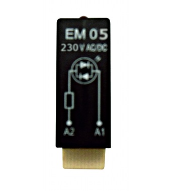 PT-Varistor utični modul 230 VAC, EM05
tip EM05