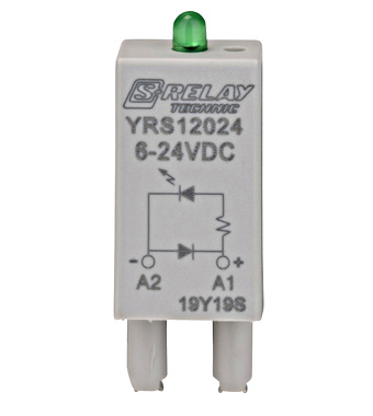 LED+PD modul, zeleni 6-24VDC A1+ za RS podnožje
S-Relay