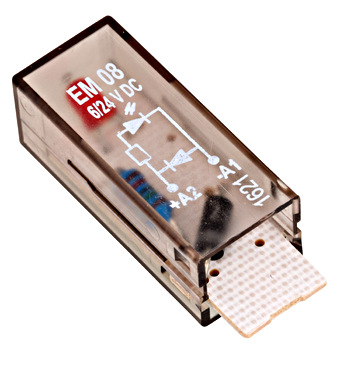 PT/RT LED utični modul, crveni, 6-24V DC, EM08
tip EM08