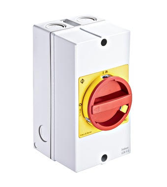 Glavna skl.0-1/40A/3P/UV kućište IP66 KN KG40 T203/33 KL1
nazivna struja: 40A, AC23a: 15kW [380-440V AC] | AC3: 11kW [380-440V AC] | VDE 0660 dio 107, IEC/EN60947-3, sadrži PE stezaljku, mogućnos...