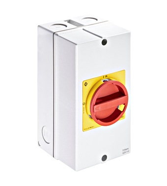 Glavna skl.0-1/64A/3P/UV kućište IP66 KN KG64 T203/33 KL1
nazivna struja: 63A, AC23a: 22kW [380-440V AC] | AC3: 18.5kW [380-440V AC] | VDE 0660 dio 107, IEC/EN60947-3, sadrži PE stezaljku, mogućn...