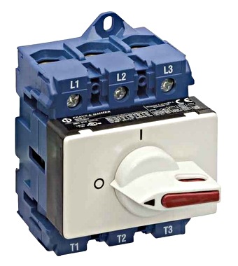 Grebenasta sklopka 0-1/1P/32A, montaža na DIN šinu
nazivna struja: 32A, AC23a: 11kW [380-440V AC] | AC3: 7.5kW [380-440V AC] | VDE 0660 dio 107, IEC/EN60947-3, osigurač za zaštitu od kratkog spoj...