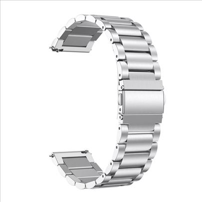 Silver metalna narukvica 22mm huawei watch 46mm