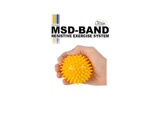 MSD Massage ball- loptica za masažu CRVENA